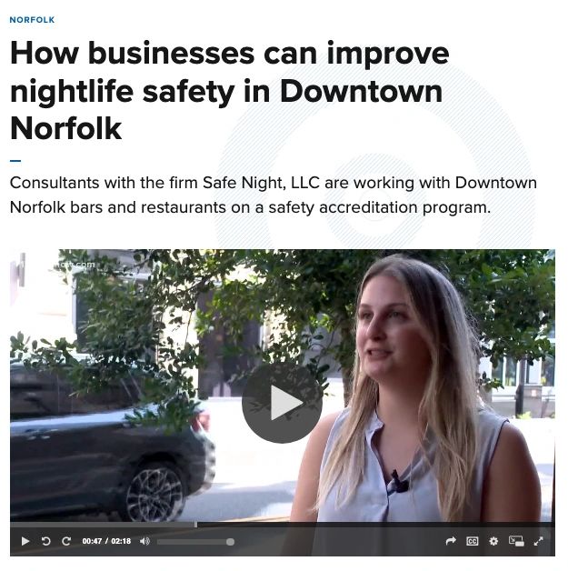 Improving Nightlife Safety in Downtown Norfolk